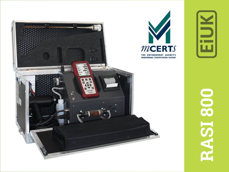 MCERTS Certified Portable Emissions Gas Analyser, use for MCPD